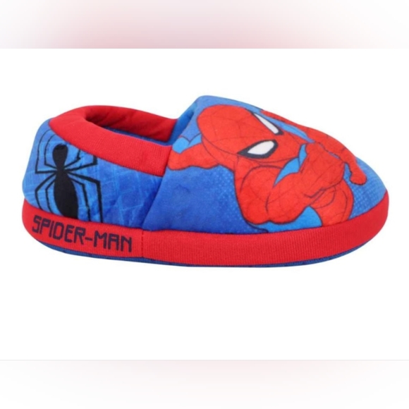 Marvel | Shoes | Spiderman Toddler A Line Slippers | Poshmark
